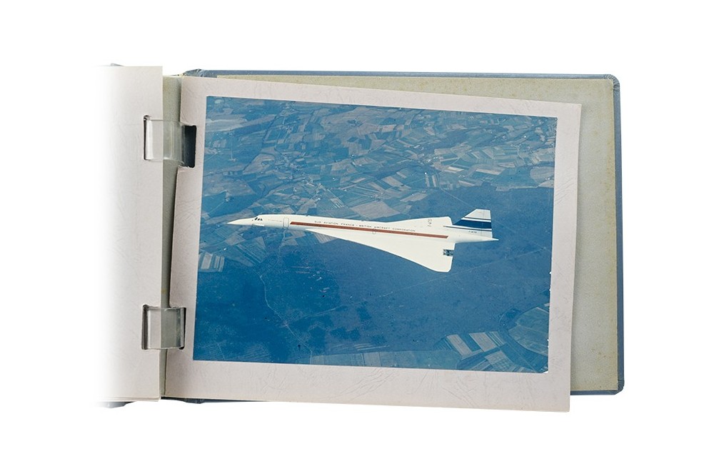 Concorde first flight, official Portfolio (c. 1969)