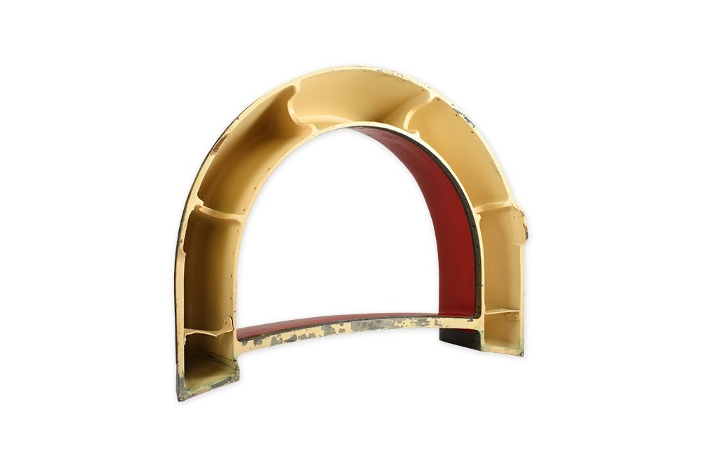 Fouga Magister air intake lip