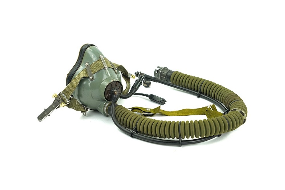 Russian ZSH-7A helmet and KM-34 mask