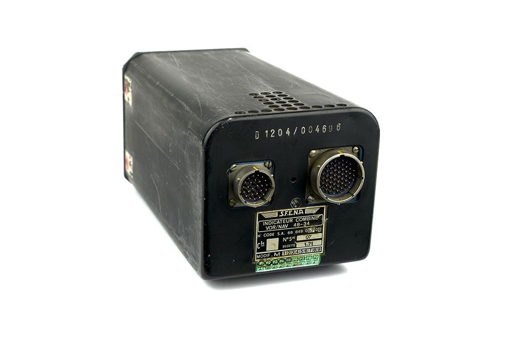 Concorde : Indicateur combiné VOR/NAV