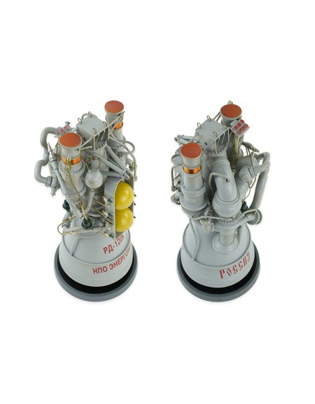 Russian rocket engine model