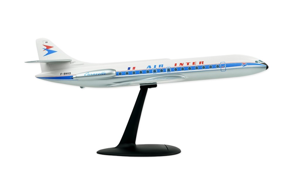 Large Air Inter Caravelle 1/50 travel agency model (f-bnkb)
