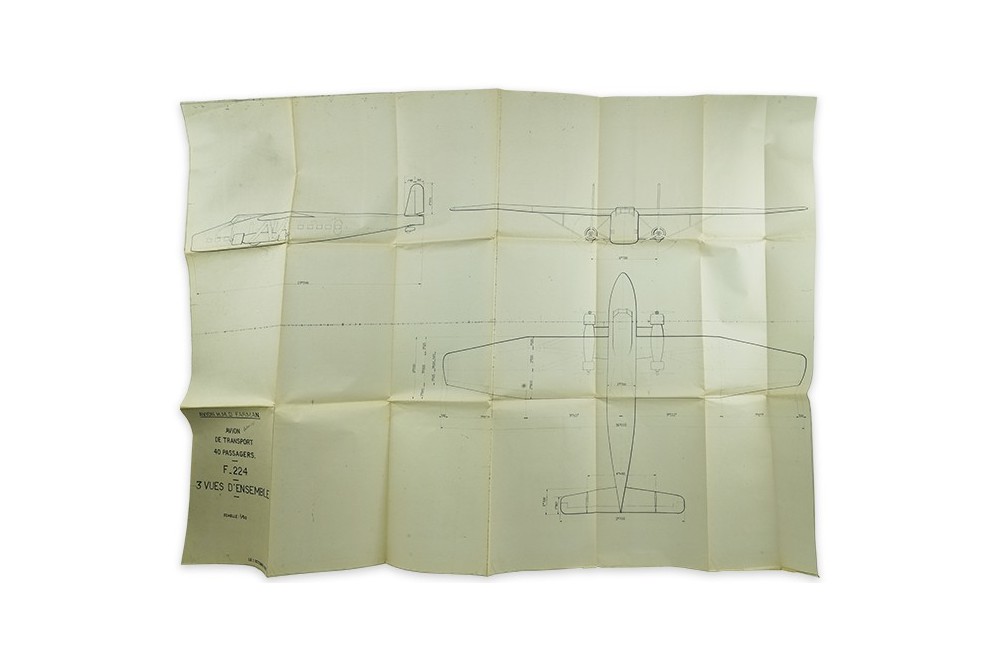 Plans du Farman F.224 (1936)